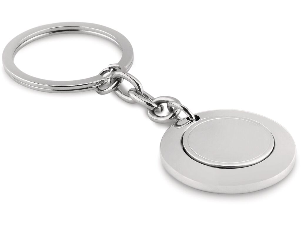 Llavero redondo con token