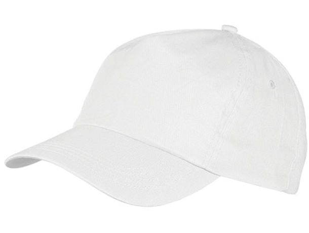 Gorra de 5 paneles de 100% algodon