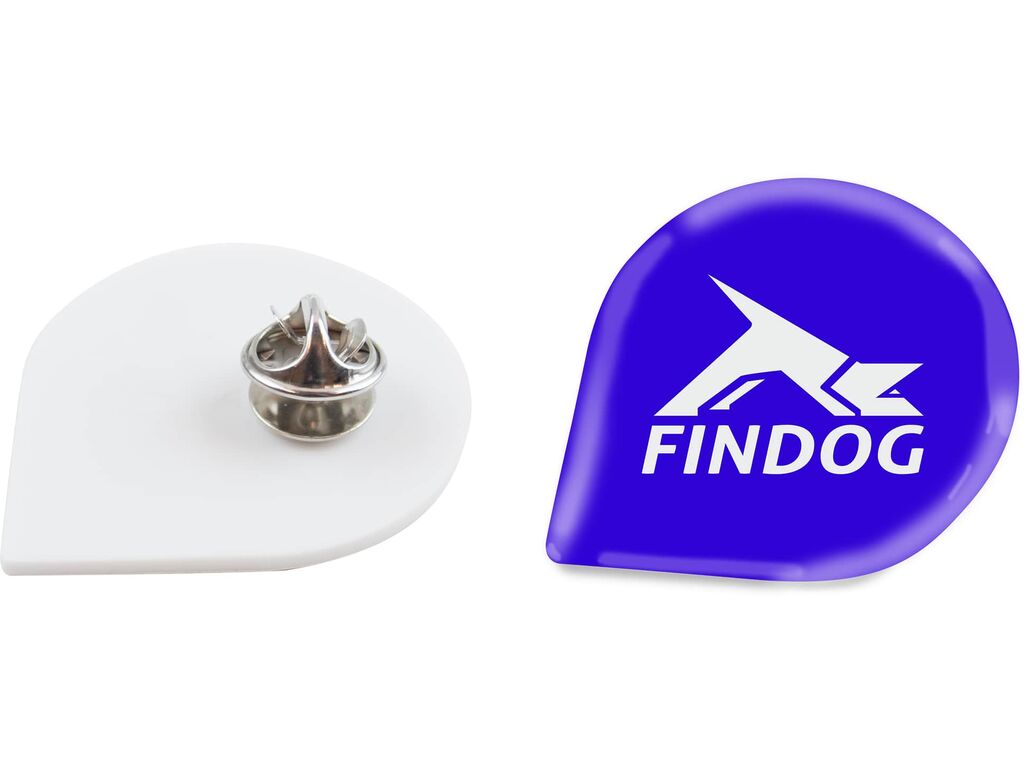 Pin forma personalizada de plástico personalizable