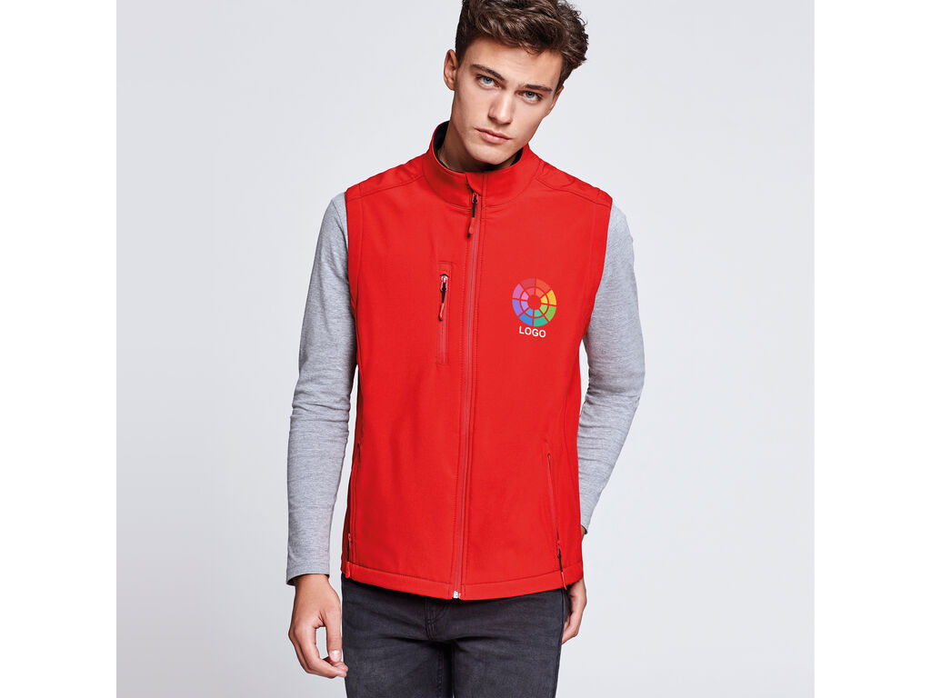 Chaleco compuesto de 2 capas softshell y micropolar Quebec Roly