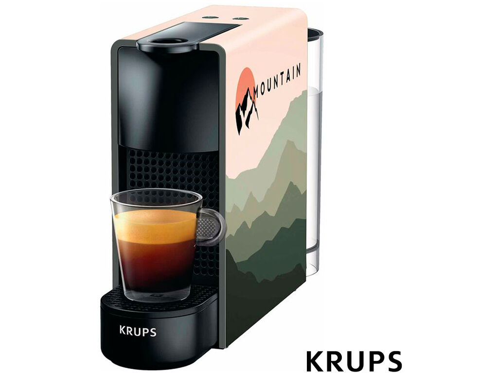 Cafetera nespresso essenza mini personalizable a todo color Krups