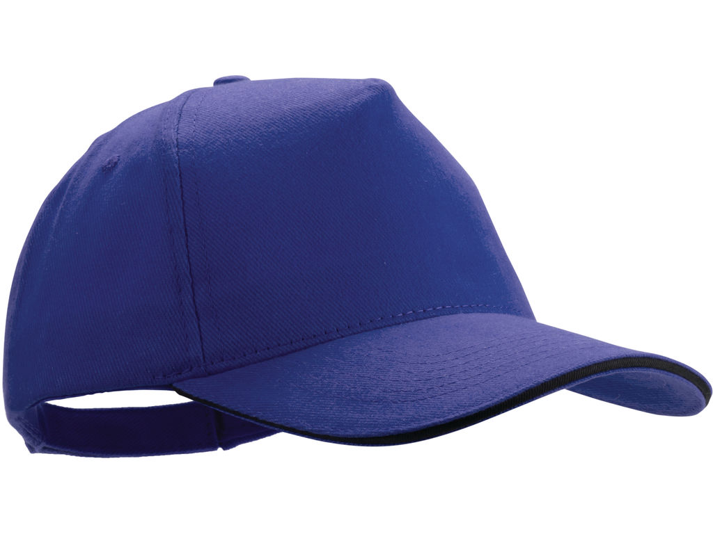 Gorra 100 % algodón de 5 paneles