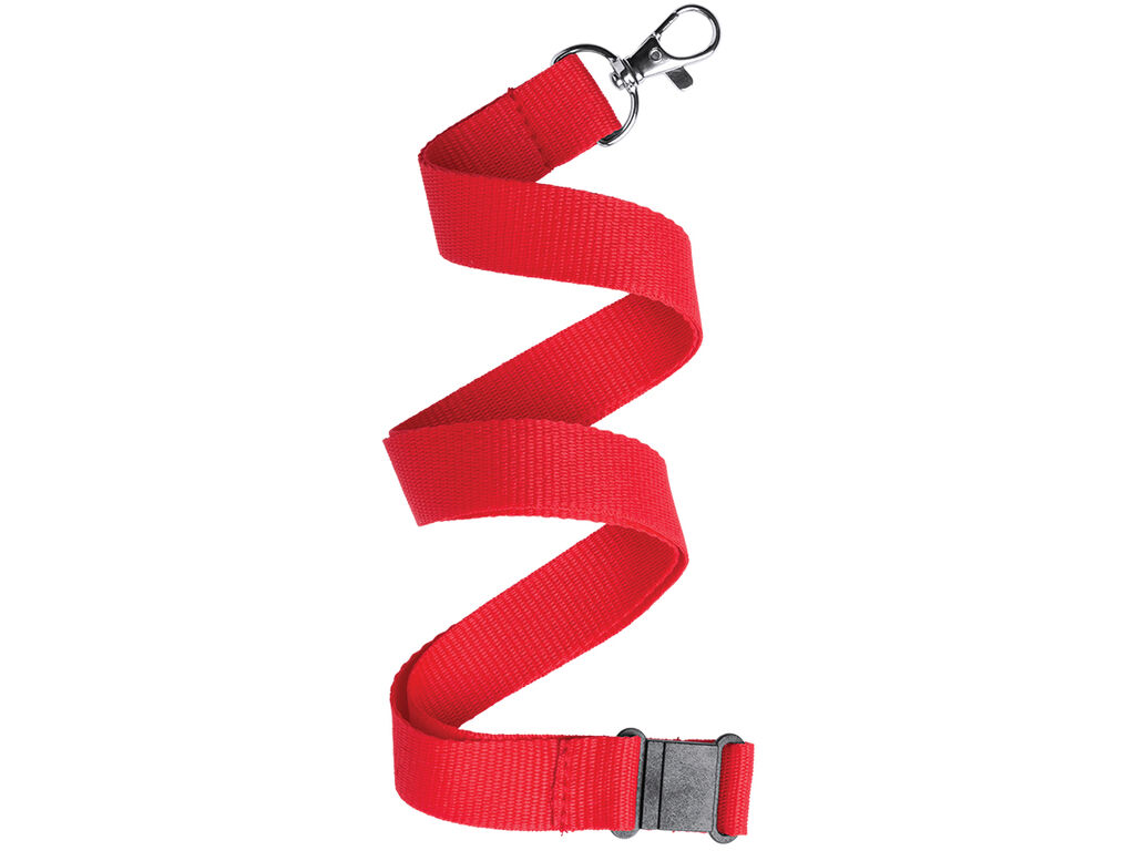 Lanyard personalizado 2 cm ancho con cierre de seguridad en el cuello