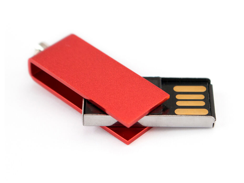 Pendrive USB mini de aluminio ideal para merchandising (mín. 100)